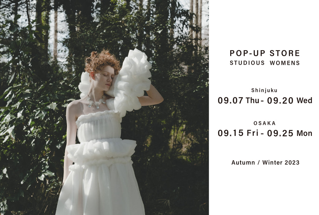 [POP-UP STORE ] STUDIOUS – HOUGA
